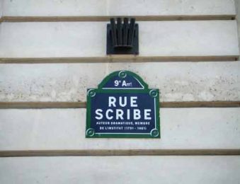 Rue Scribe - em Paris