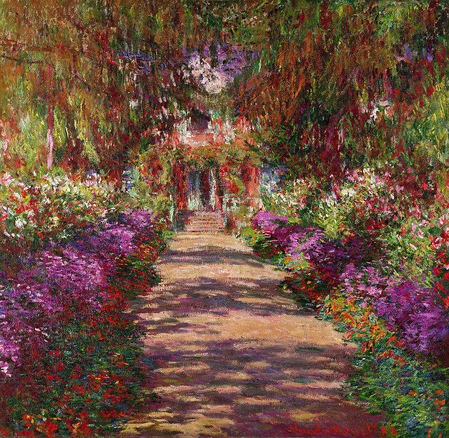 A casa e os jardins de Monet em Giverny, nos arredores de Paris ...